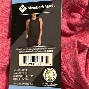 Member's Mark | Tops | Ladies Hot Pink Members Mark Tank Top | Poshmark